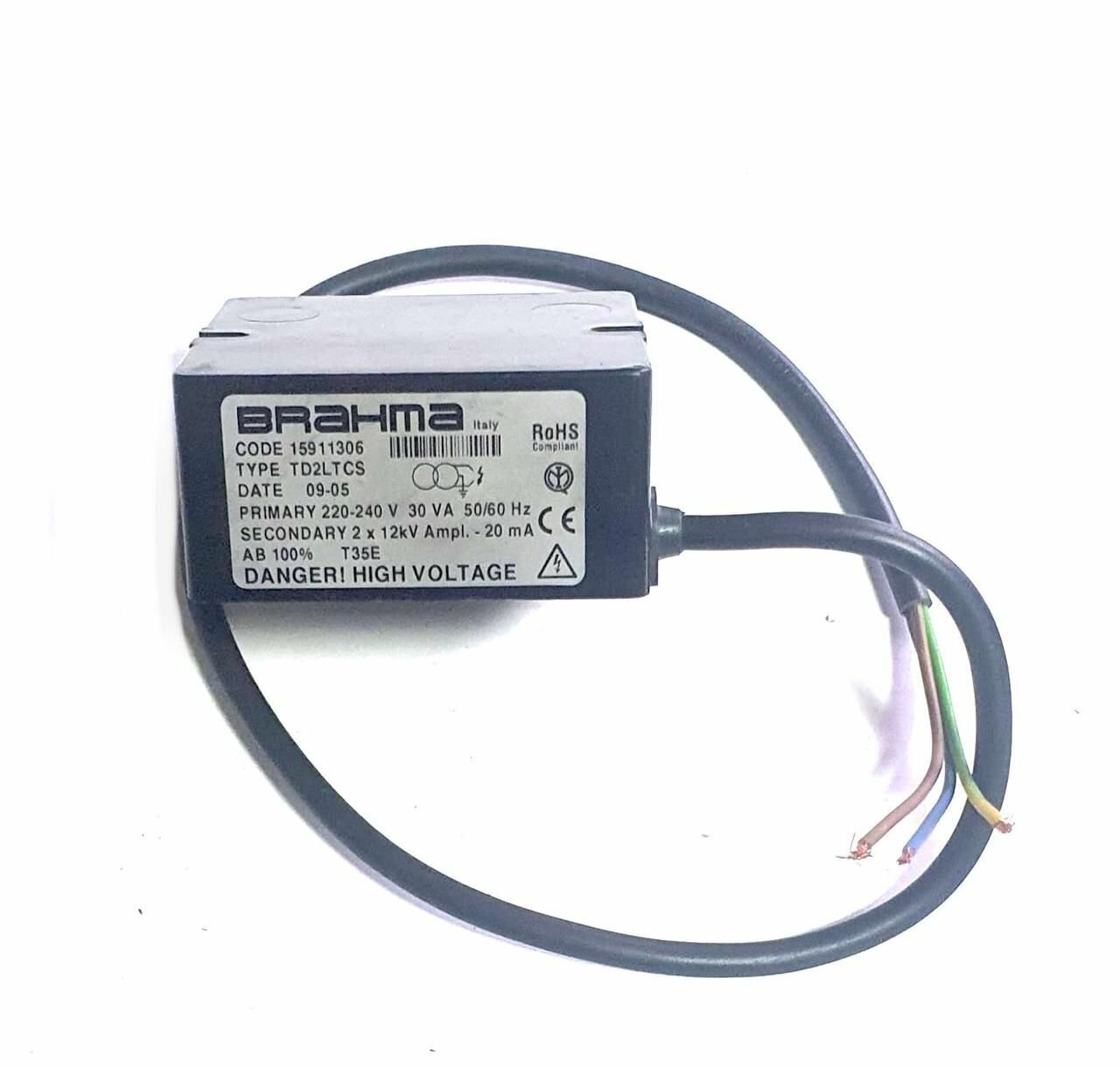 Трансформатор розжига Brahma TD2LTCS, 15911306