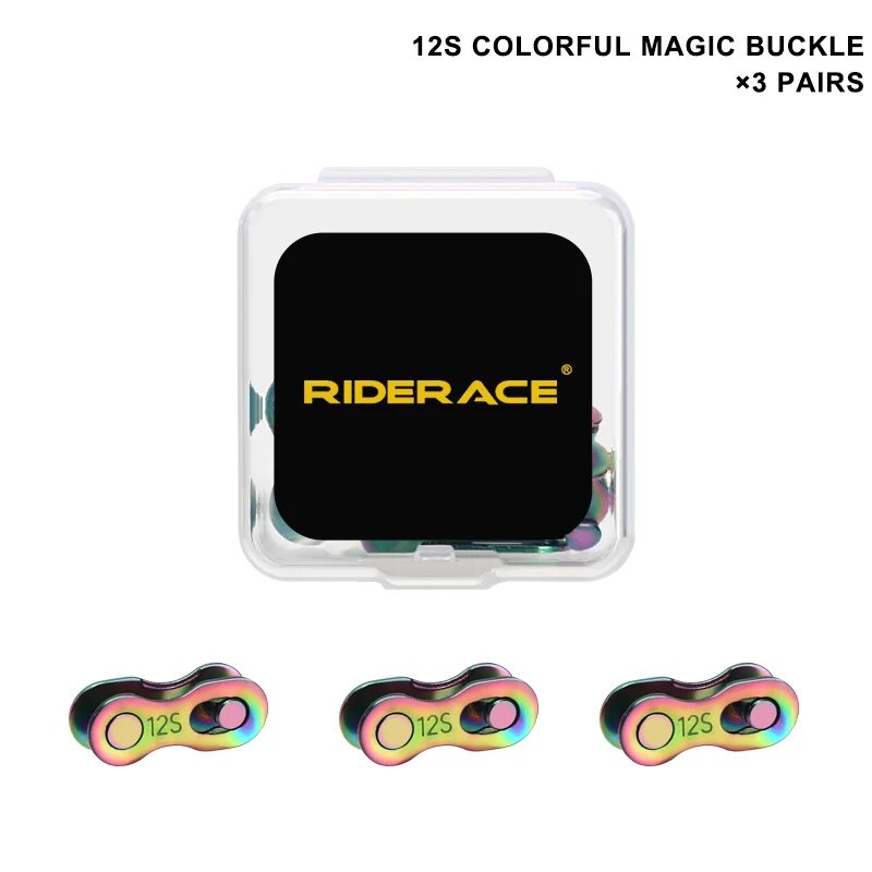 Цепи для велосипеда Riderace RN1960 6/7/8/9/10/11/12 скоростей 12S Colorful