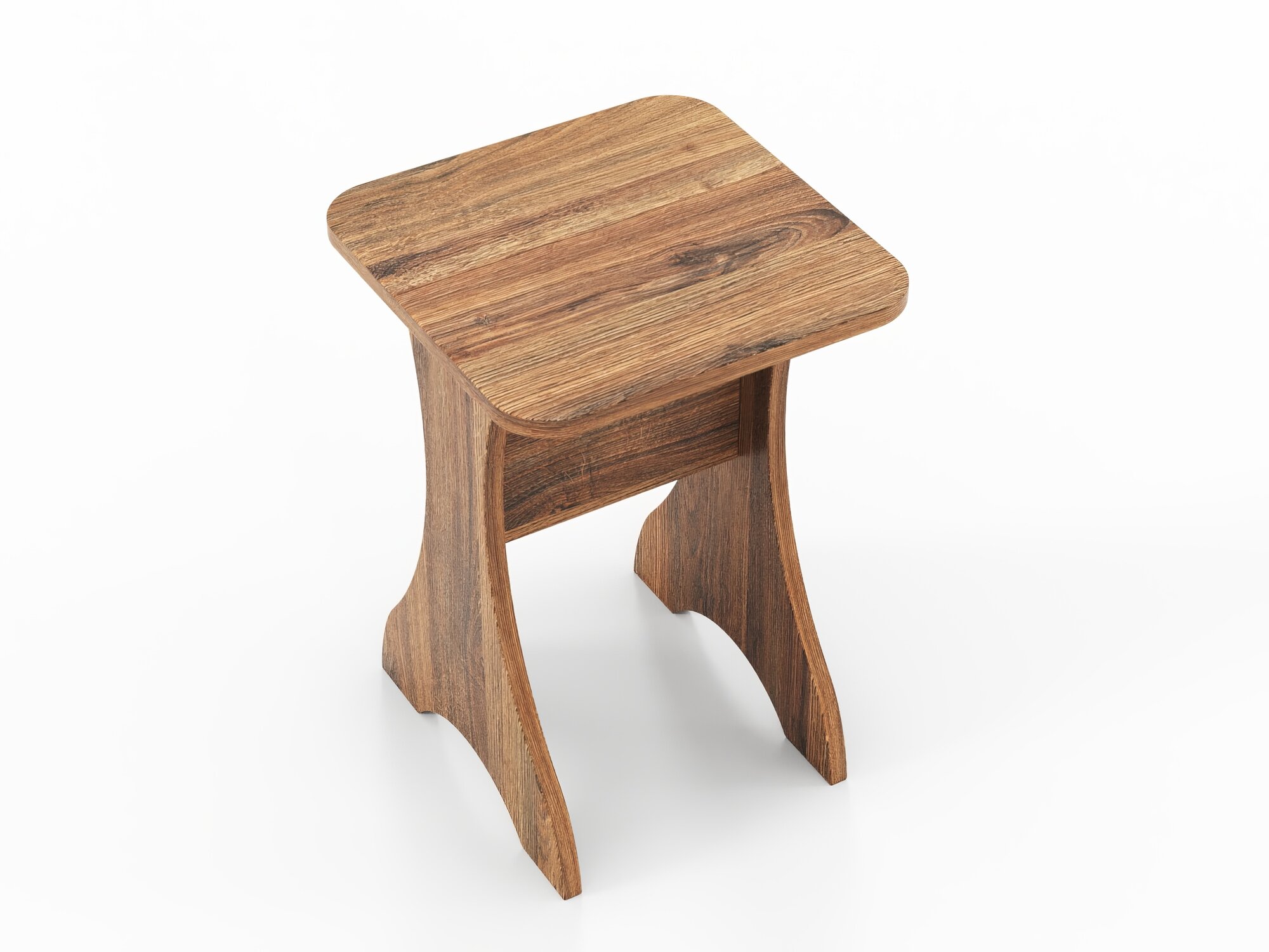 Есэндвич Оливьер Табурет, 32х45х32 см (Дуб Аризона) для кухни и столовой