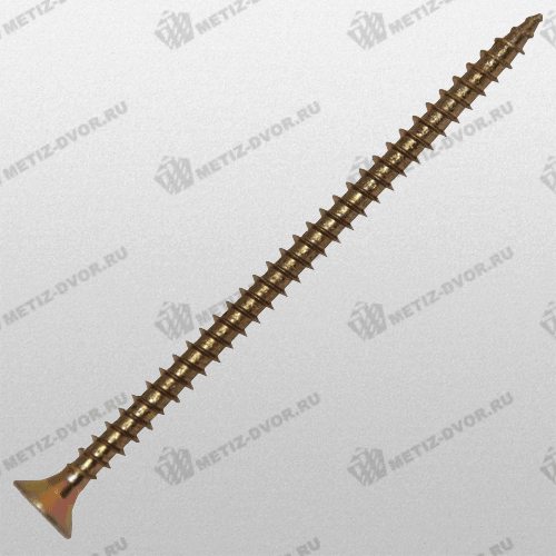 Шуруп потайной универсальный 4,0x70, желтый Уп (250 шт.)