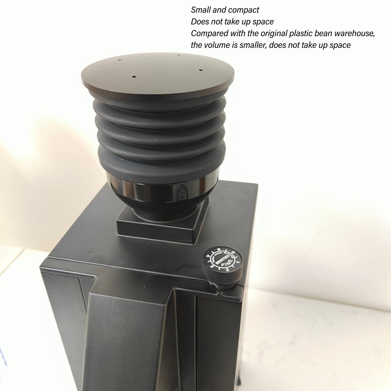 Бункер для одной дозы с сильфоном из АБС-пластика, силиконовый контейнер для выдувания кофейных зерен, аксессуары для кофемолки для домашнего ресторана