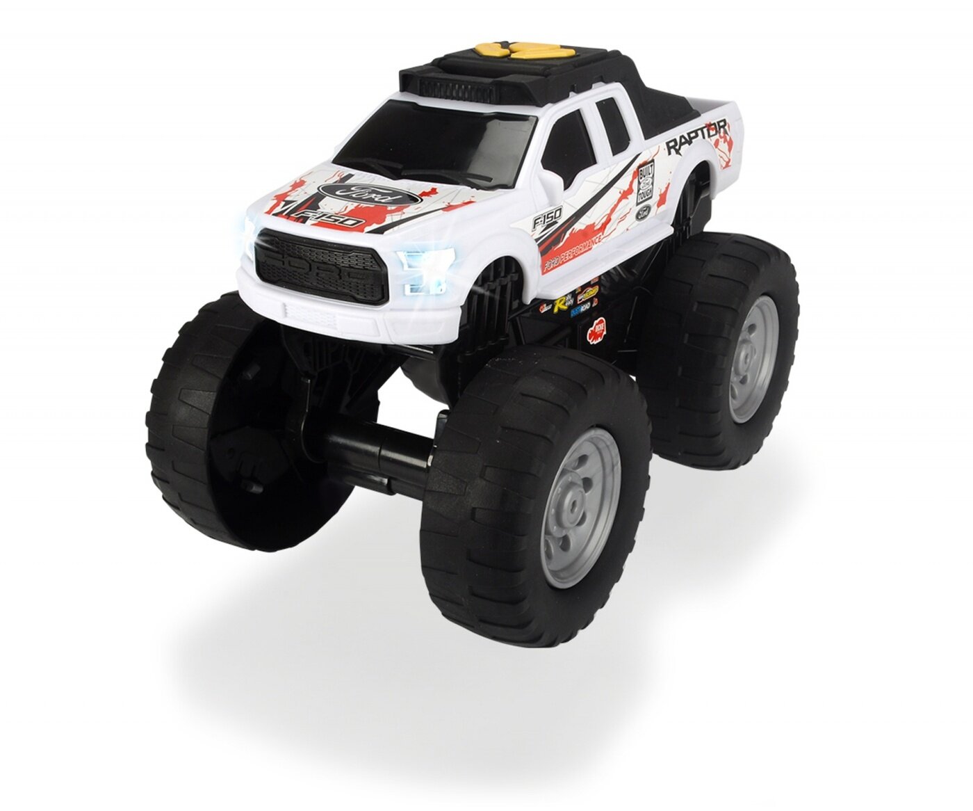 Рейсинговый монстр-трак Dickie Toys Ford Raptor, мотор, 25,5 см, свет, звук (3764012)