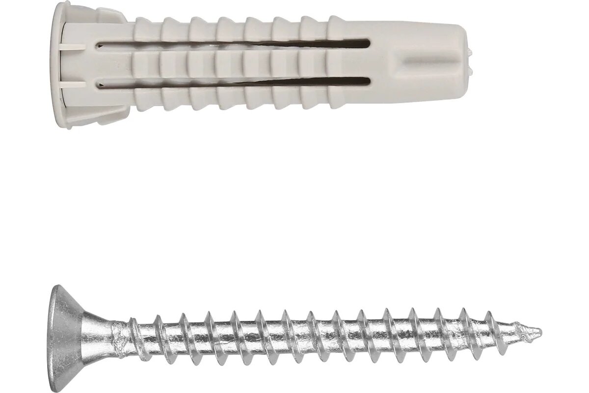 Европартнер Дюбель универсальный нейлоновый PDUN 6х30 с шурупом 4,0х35мм (100 шт.) K2 0478 0