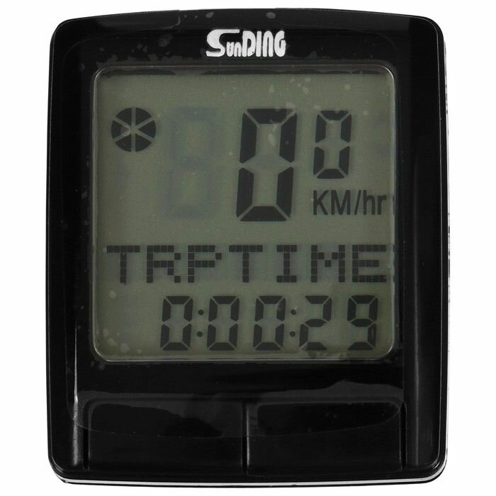 Велокомпьютер SunDING Sd-565B, 19 функций, проводной (Sd-565B)