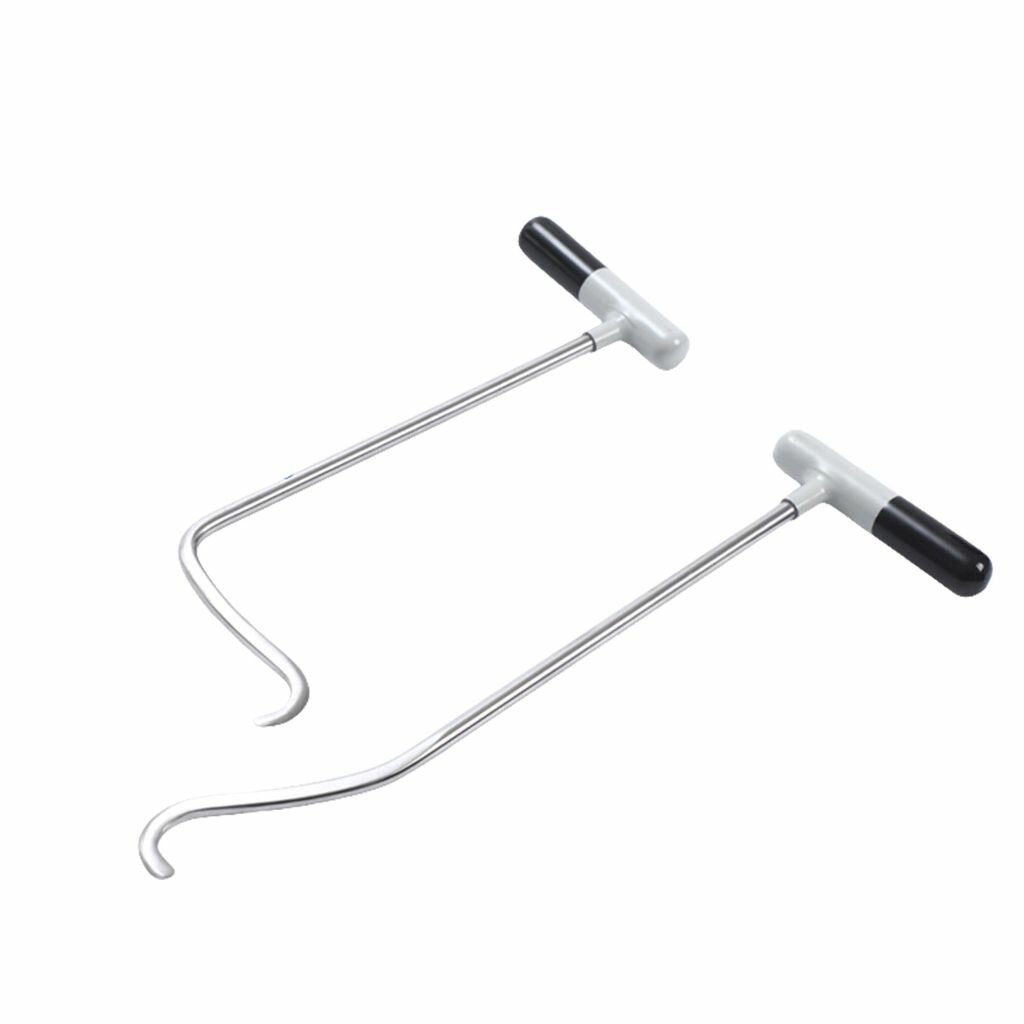 2шт Крючок для удаления вмятин Инструмент ремонта автомобилей Стержни кузова автомобиля Монтировка