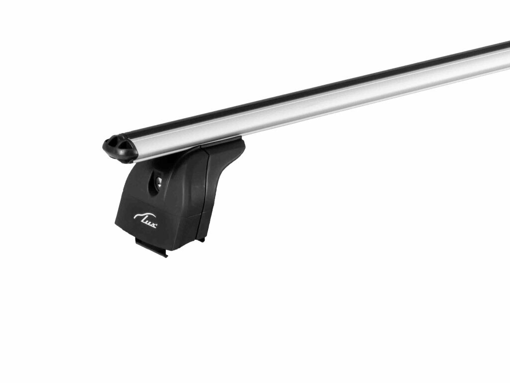 Комплект багажника LUX БК2 для а/м Haval F7, 2019-2024 (I), с аэродинамическими серебристыми дугами