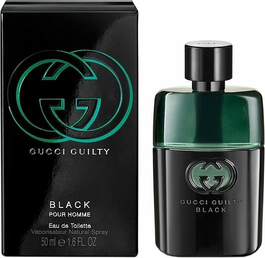 Gucci guilty black pour homme 50ml туалетная вода мужская