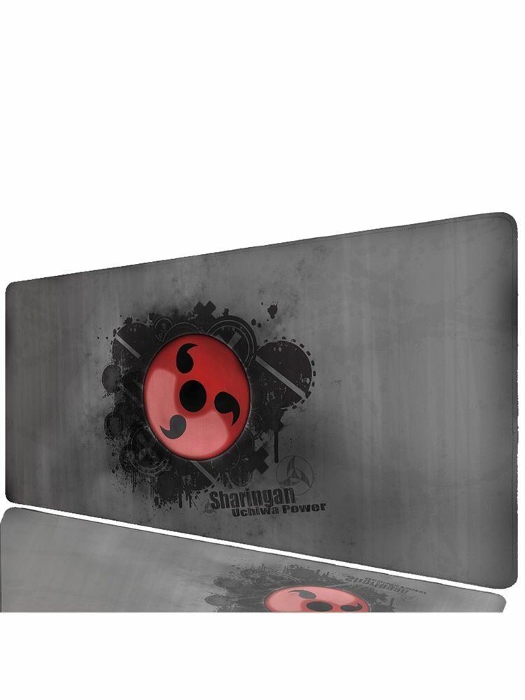 Коврик для мыши NARUTO SHIPPUDEN, игровой, с клавиатурой, XL, нескользящая основа
