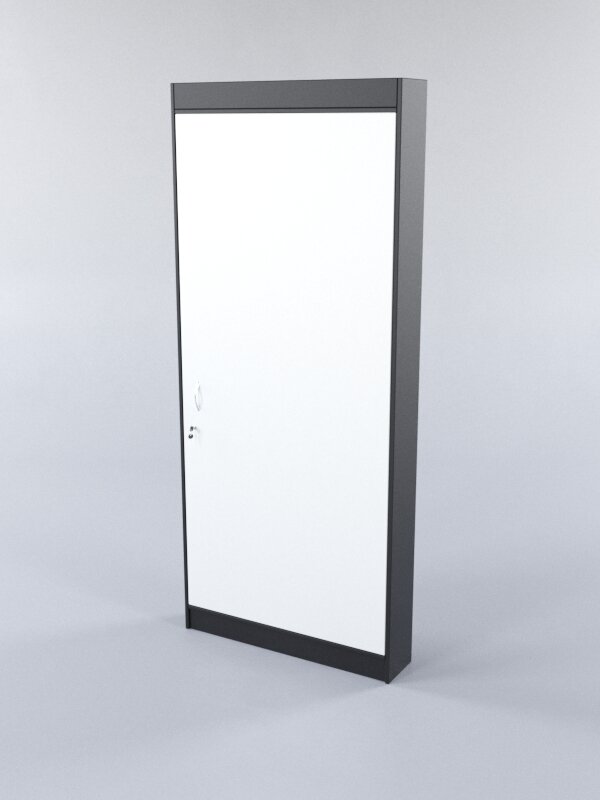 Дверной блок "алмаз", Белый+Черный. Производитель товара - компания Westcom.