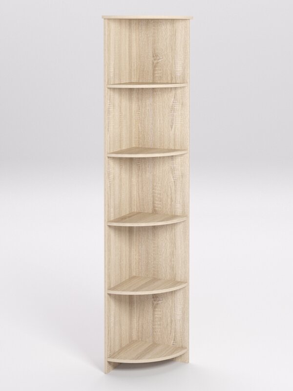 Угловой офисный стеллаж "Вектор" СР-23, Дуб Сонома. Производитель товара - компания Westcom.