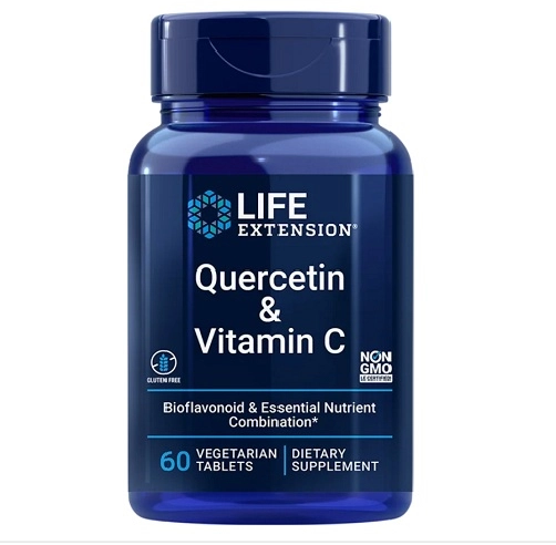 Life Extension Quercetin & Vitamin C 60 таблеток (Life Extension)