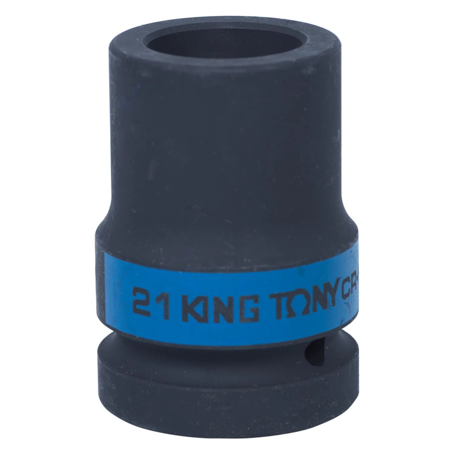 853421M Головка торцевая глубокая ударная четырехгранная 1", 21 мм, футорочная KING TONY 853421M