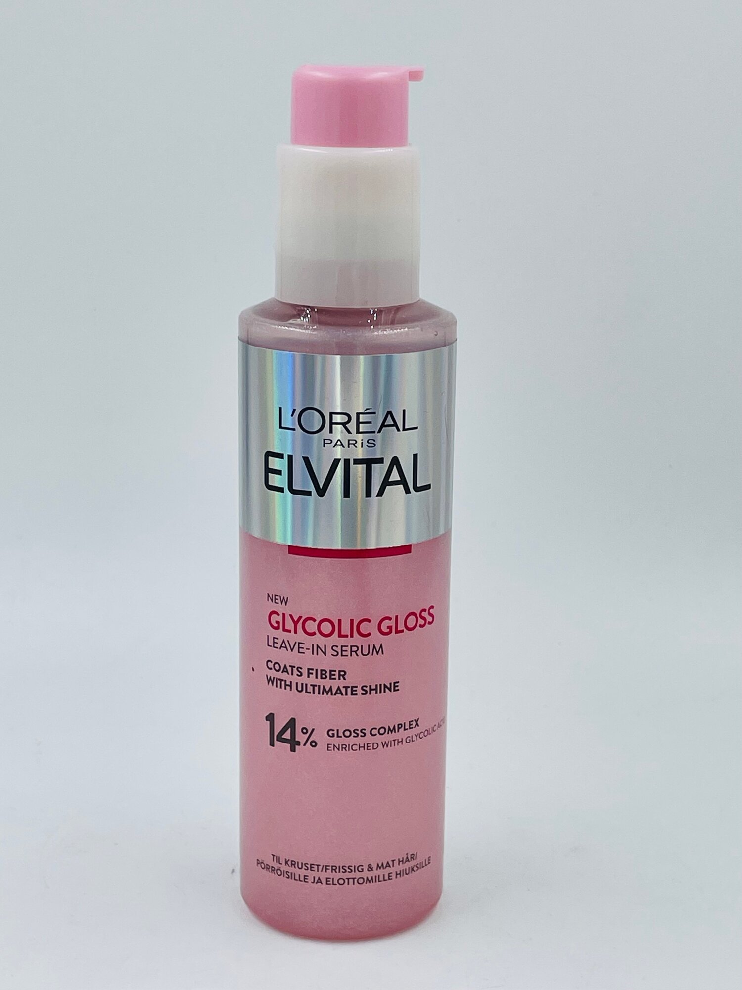L'Oreal Paris Elvital Glycolic Gloss несмываемая сыворотка для волос 150 мл (Франция)