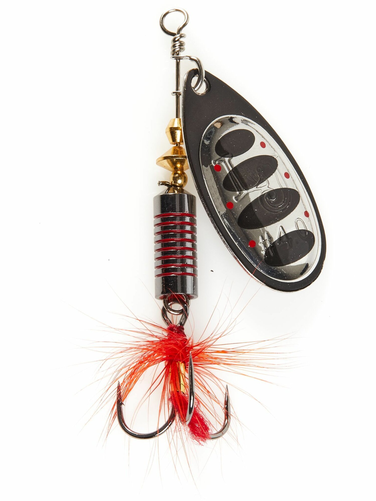 Блесна вращающаяся LUCKY JOHN BONNIE BLADE 4, расцветка 004, вес 10,3 г, размер #4 / Блесна для рыбалки на щуку, окуня