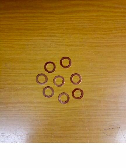 42.1111257 Прокладка медная 13,20*20,0*0,5 8 шт