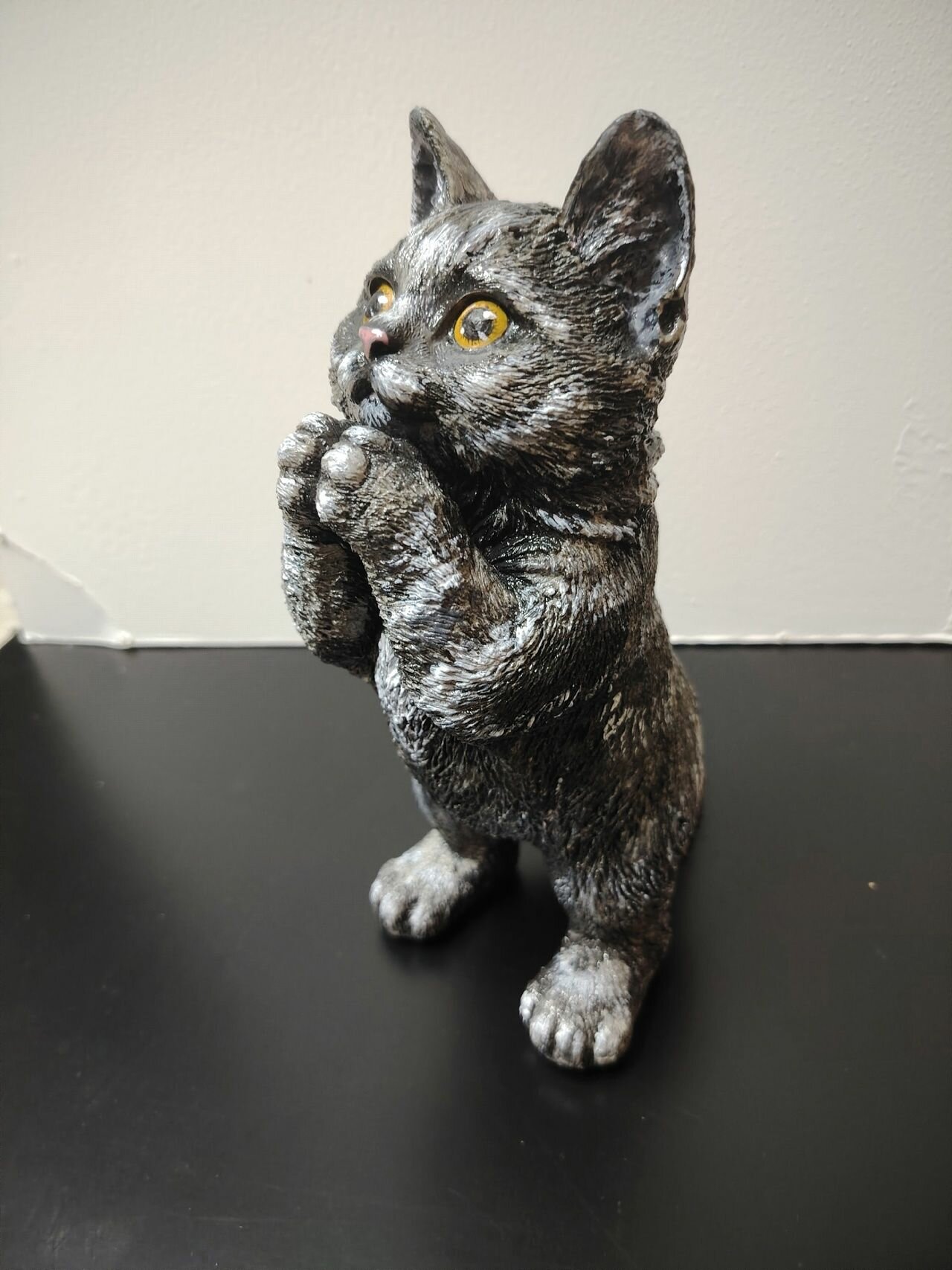 Декоративная фигура из гипса кот Барсик