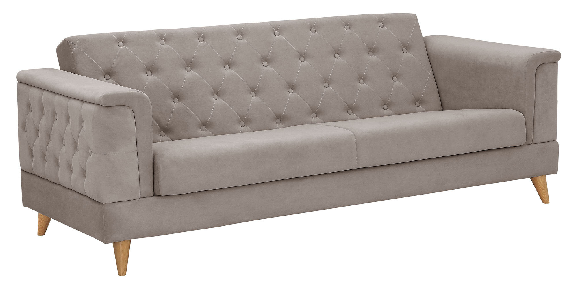 Диван прямой раскладной Рио, 2330x940x860 мм, пенополиуретан, спинка-релакс