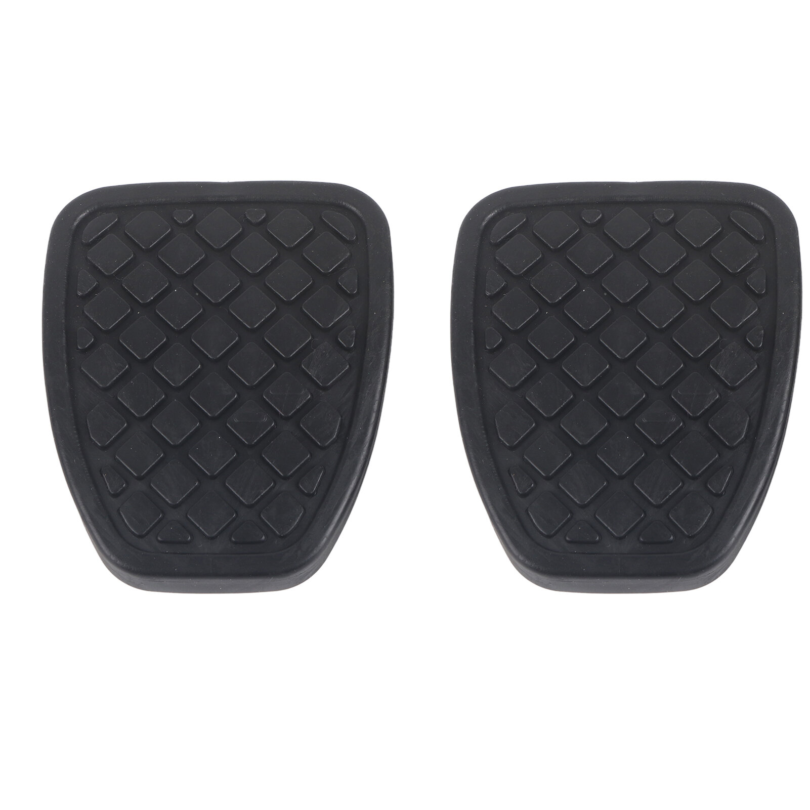High Toughness Brake Clutch Pedal Cover, Black Pad, Safe Rubber for Replacement