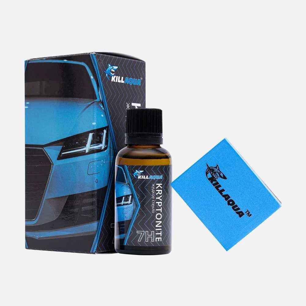 Жидкое стекло для автомобиля killaqua Kryptonite 7H KRPT30, пластиковый, водоотталкивающим эффектом