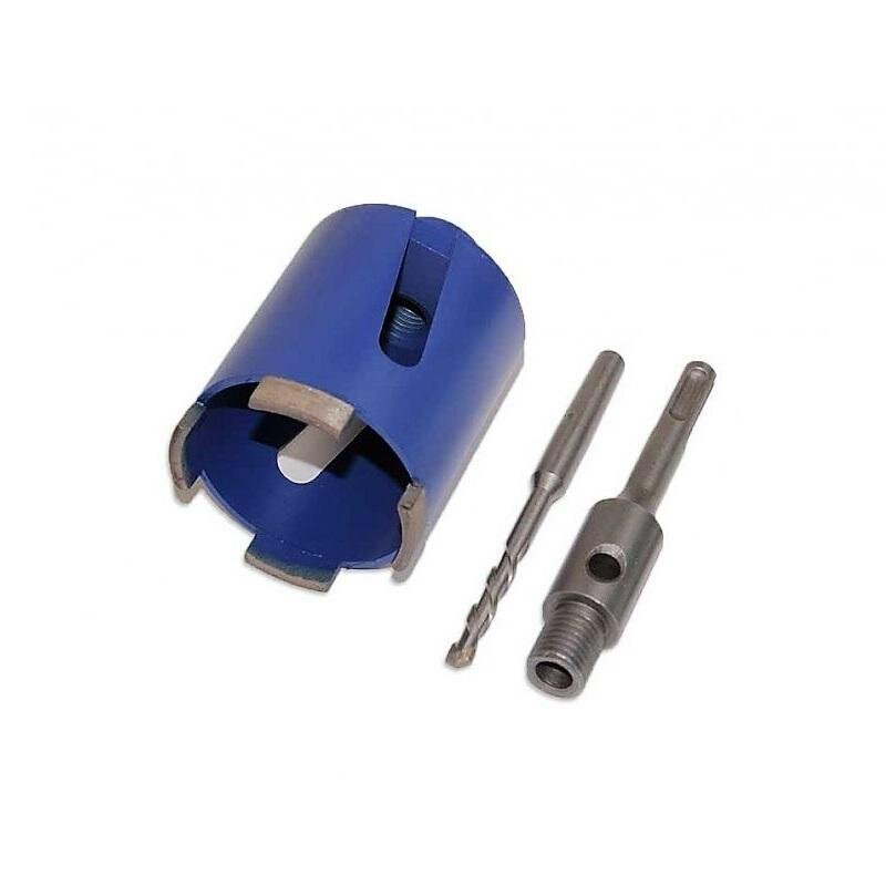 Коронка алмазная стронг инструмент СТК-06400050 по армированному бетону SDS+ 50 мм