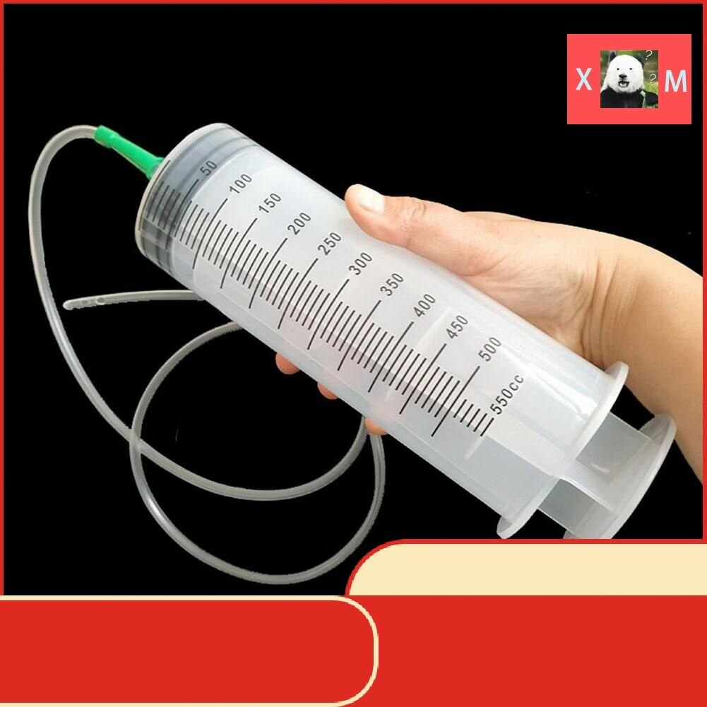 С шкалой всасывания масла вакуумный шприц