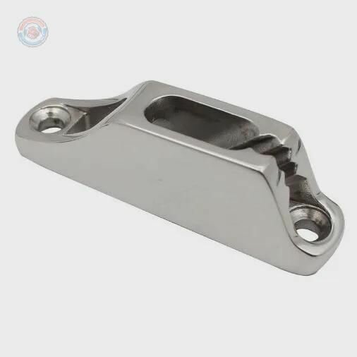 Стопор щелевой для веревки и шкота из нержавеющей стали надежный зажим для яхты и лодки, компактный и прочный