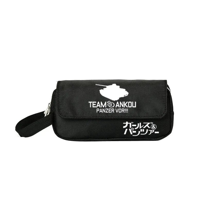 Девушки и танки, черный, пенал Черный, 3-Black