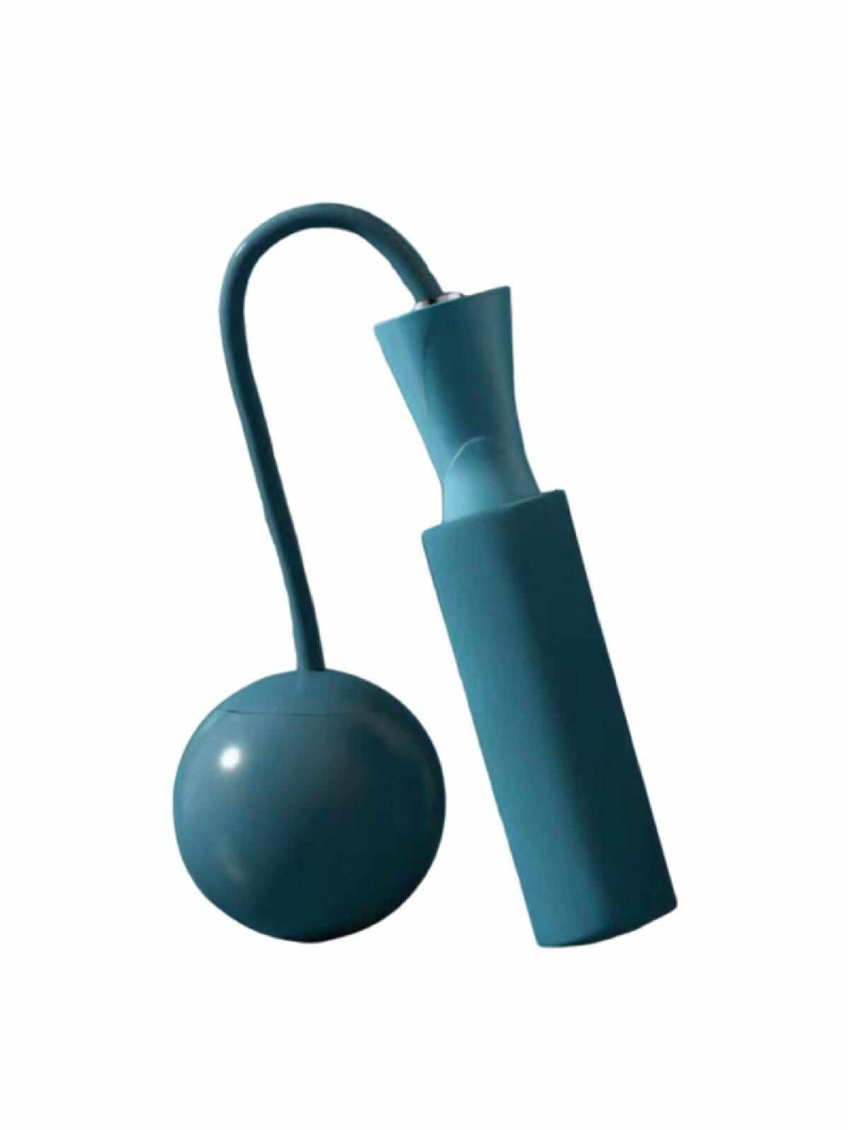 Беспроводная скакалка - синяя - большой мяч