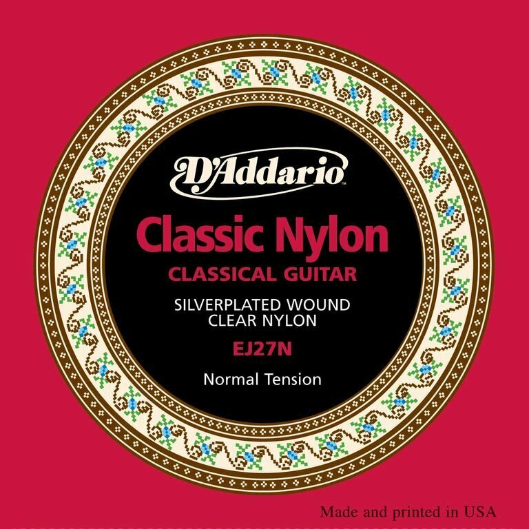 Струны для классической гитары D'ADDARIO EJ27N CLASSIC