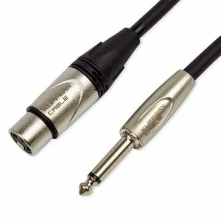 Шнур Jack-XLR (мама) KUPFERN KFMC08 6M