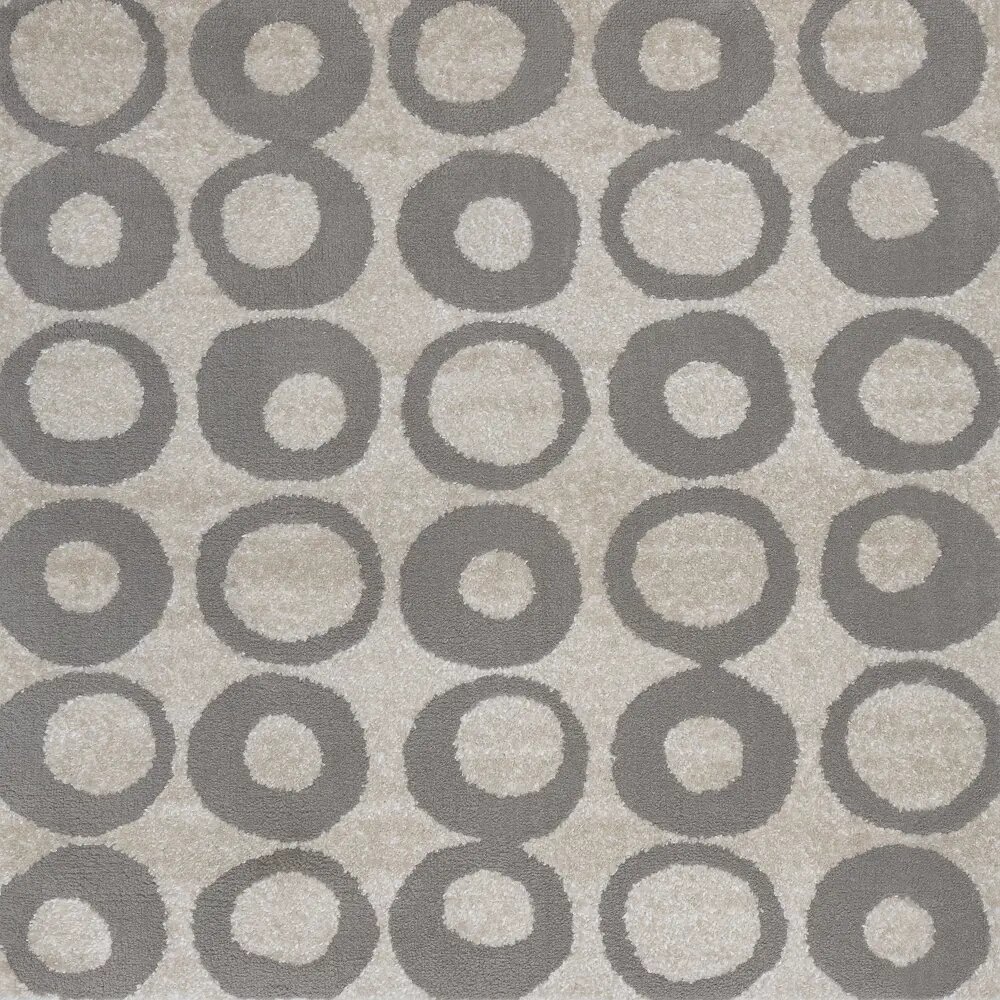 Роялтафт Кружочки ковролин бежевый (3м) (пог. м.) (3 кв. м.)