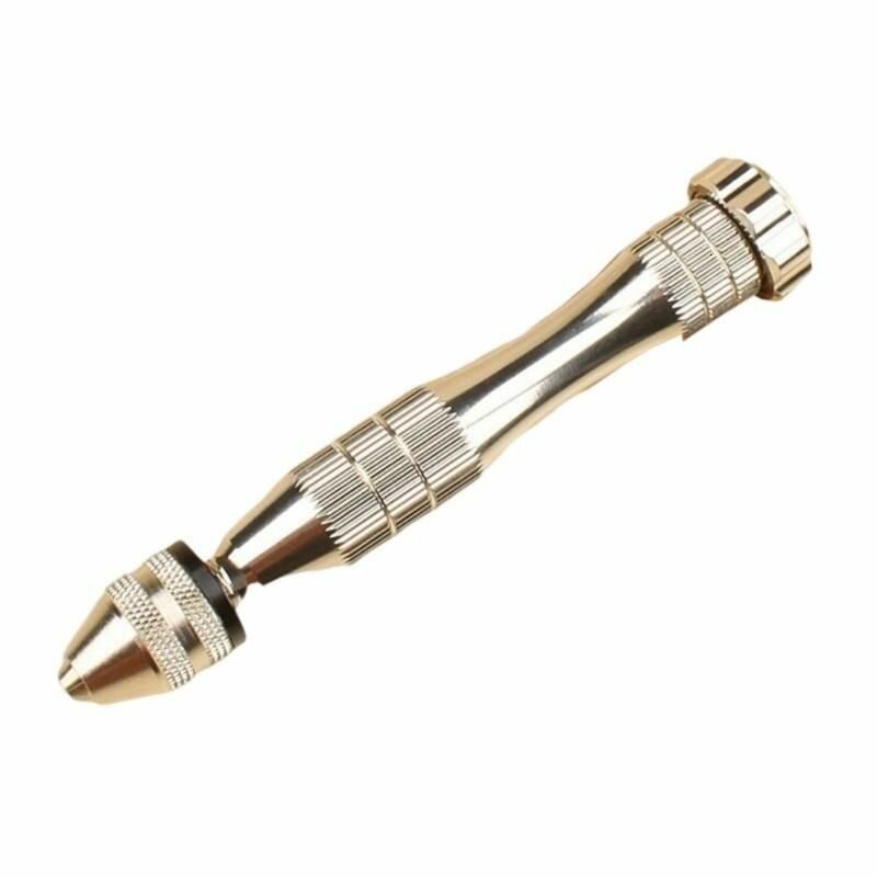 Ручной сверлильный инструмент для дерева, кости и пластика с набором тонких сверл из алюминиевого сплава