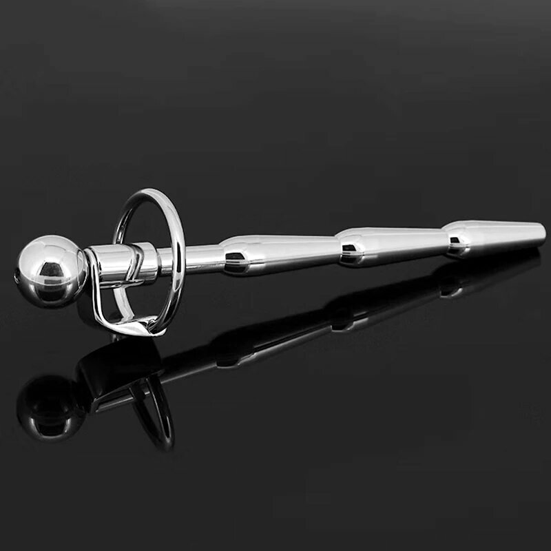 120 мм уретральная звучащая заглушка для мужчин, специальная вставка из нержавеющей стали для члена для мастурбации, усиления оргазма и игры для взрослых SM