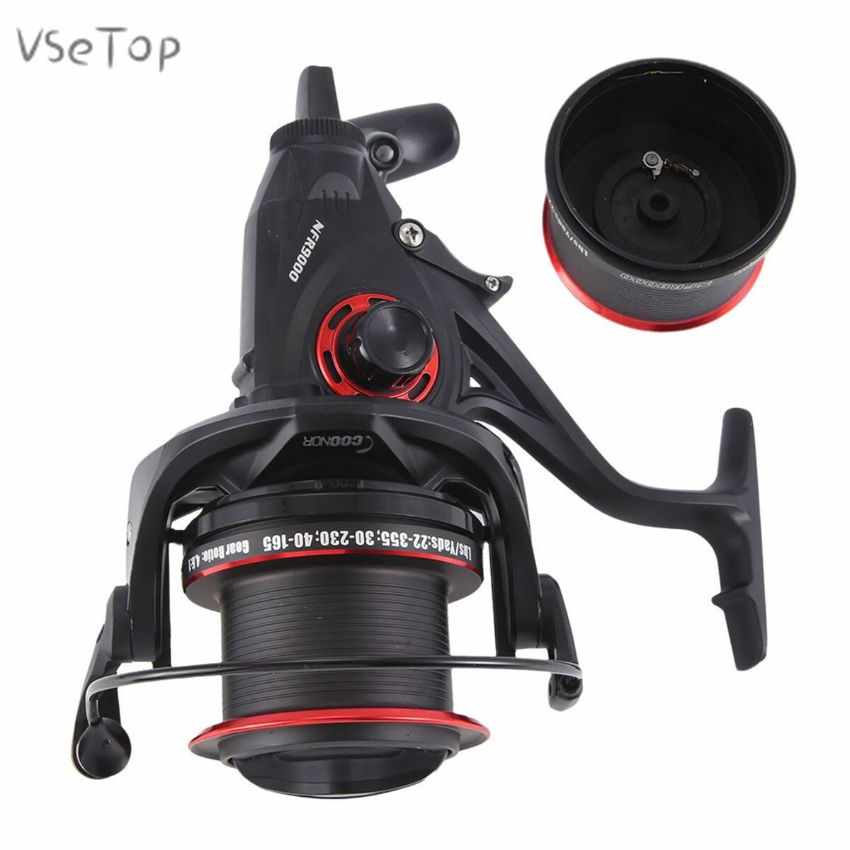 Coonor Nfr9000+8000 Двухшпульная рыболовная катушка с левой/правой ручкой