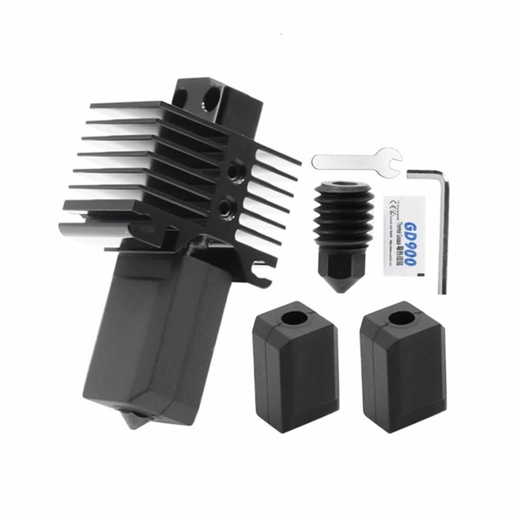 Аксессуары для 3D-печати, (1 комплект) Износостойкая насадка для 3D-принтера из закаленной стали (высокая)