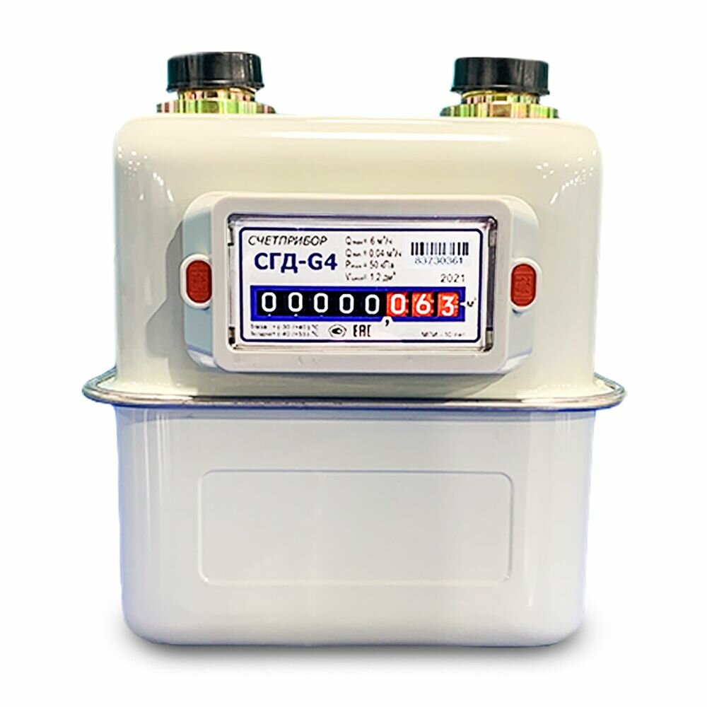 Счетчик газа СГД G4 орёл Правый G1" 2025 год