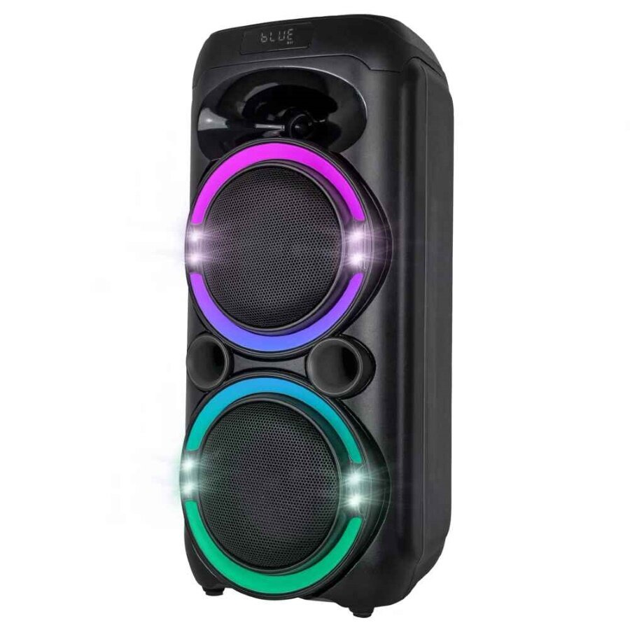 Колонка напольная Bluetooth Perfeo VS 206-01 50W, FM, MP3 USB/TF, AUX, TWS, ПДУ, 2х разъема джек 6,35 для микрофона, (по