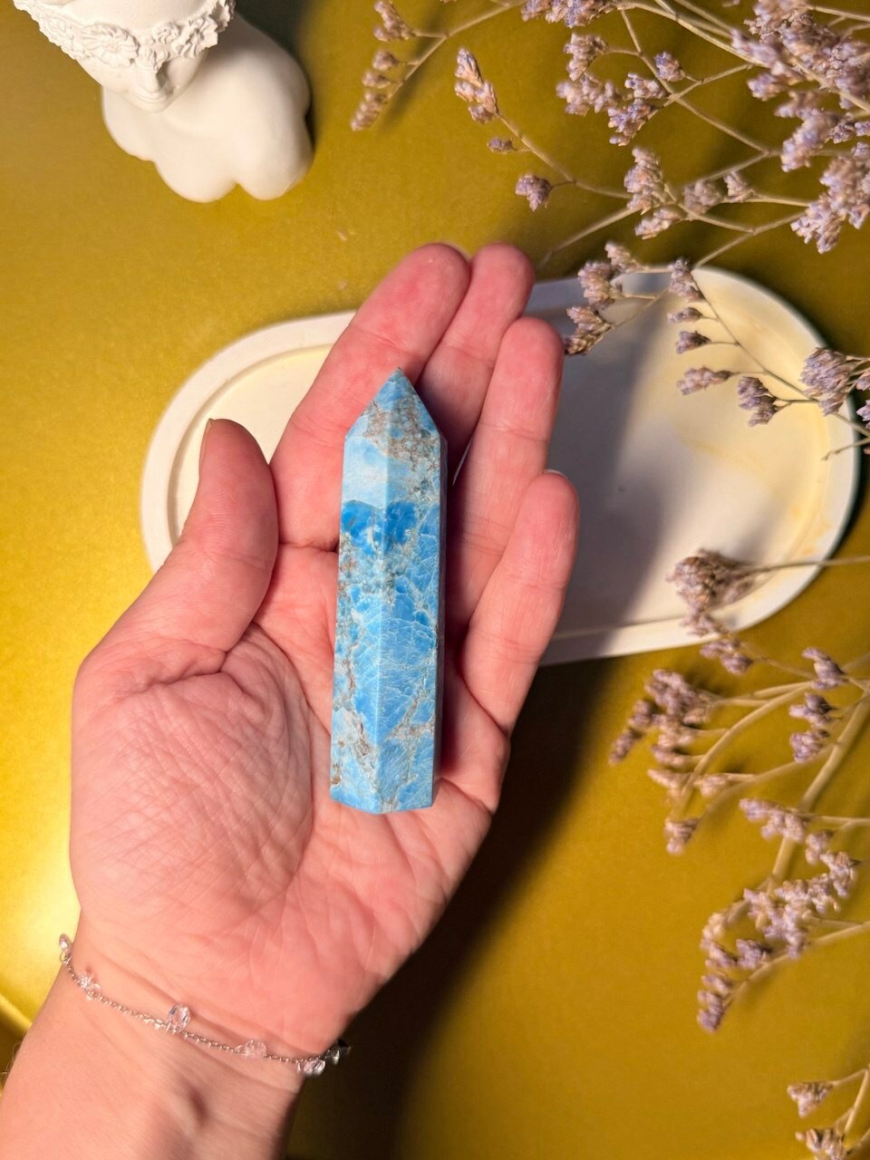 Кристалл из Бирюзы 8-9 см