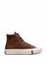 Кроссовки Converse Chuck 70 High Kith, размер 7.5 US, коричневый/серый/оранжевый