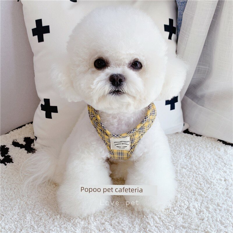 Puppy Gallery желто-вишневый ошейник для питомцев 3XS (грудь 24-28 см) для мелких собак вес 0.9-1.4 кг