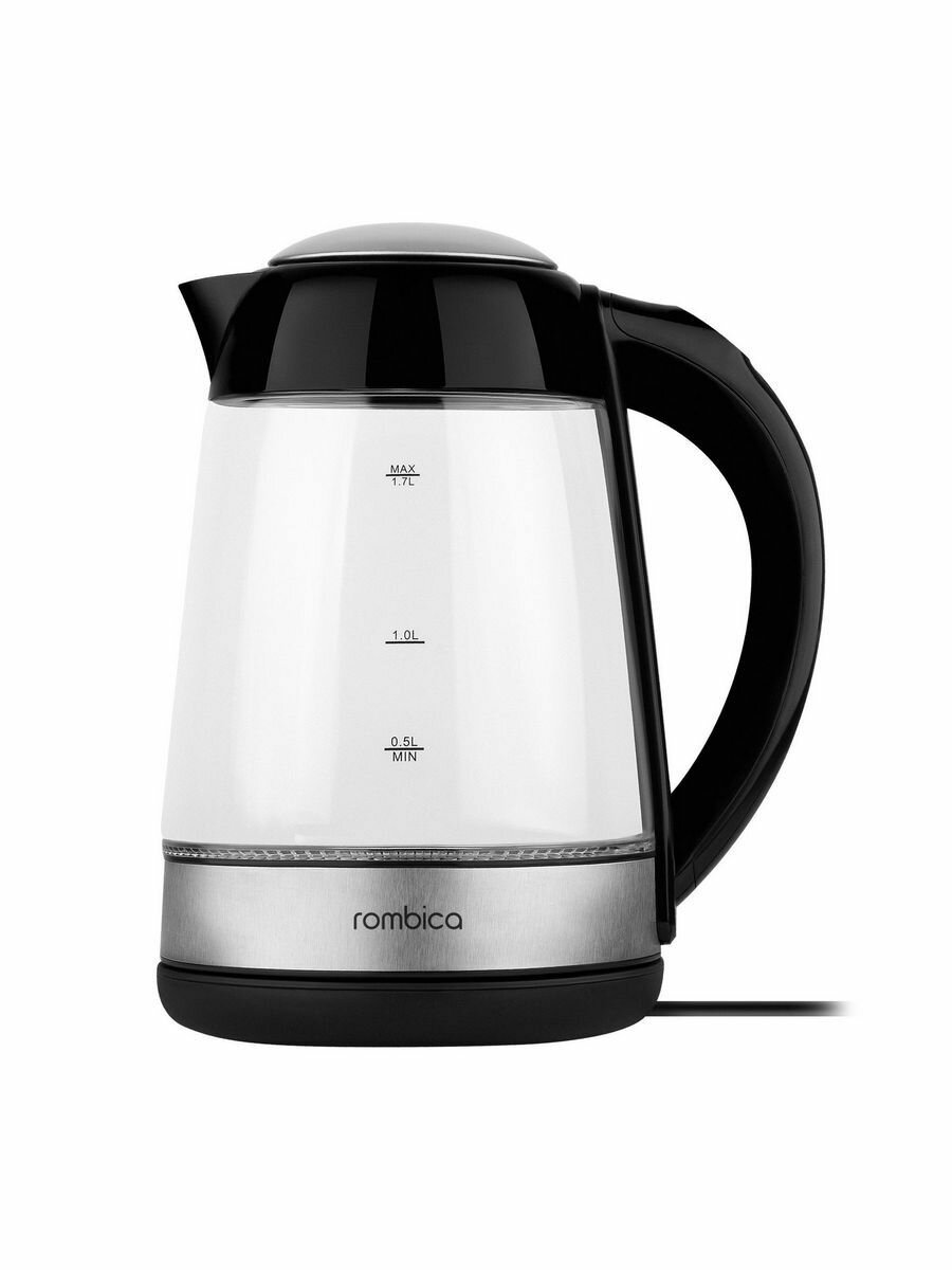 Чайник Rombica myKitchen KE-0104 Black/Silver