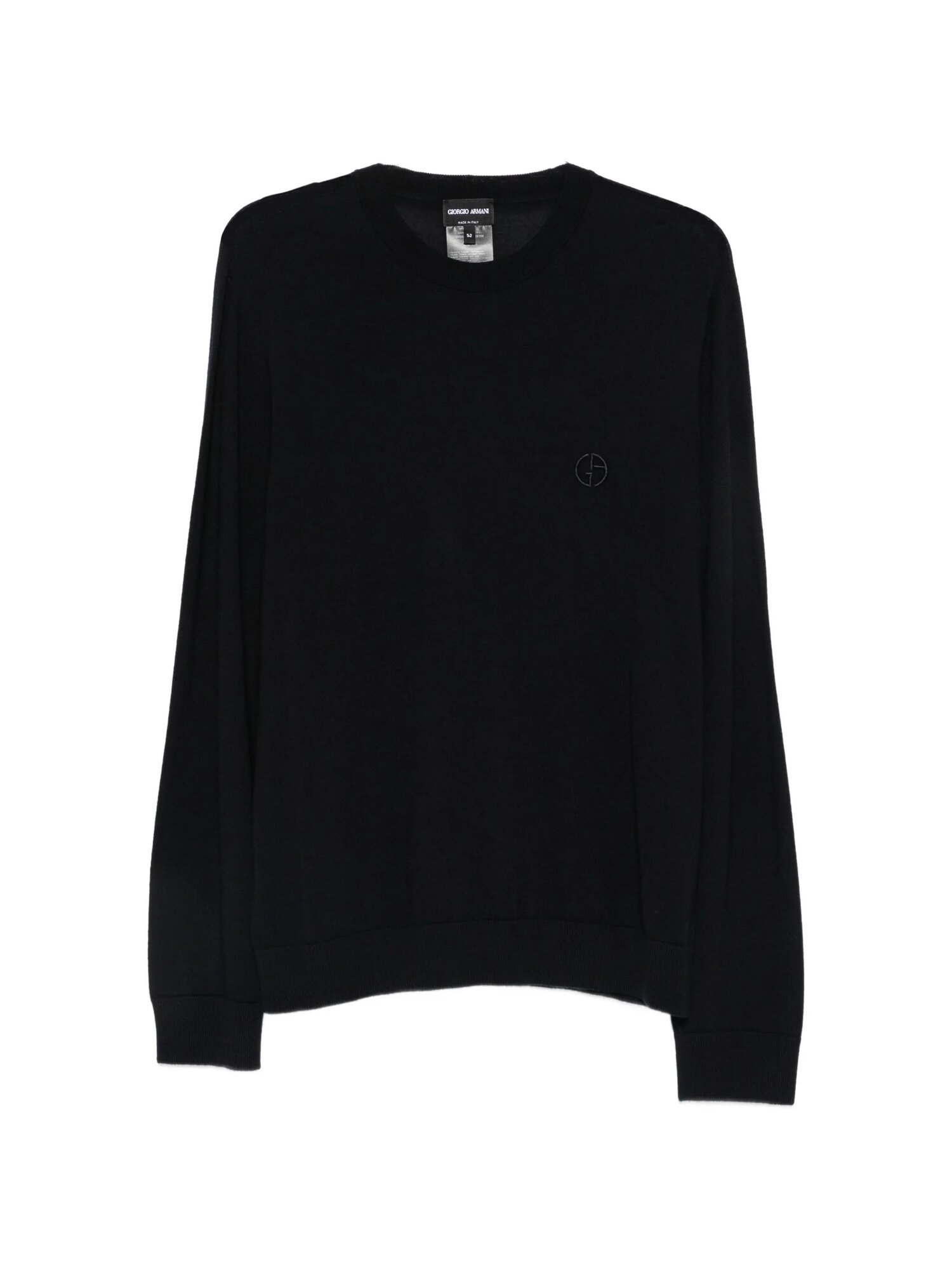 Свитер GA-logo embroidered sweater
