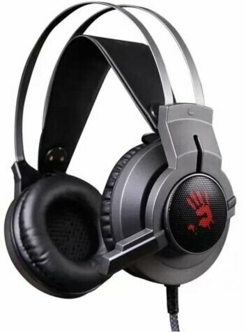 Гарнитура A4Tech Bloody G437 черный 1.8м мониторы оголовье 1023968