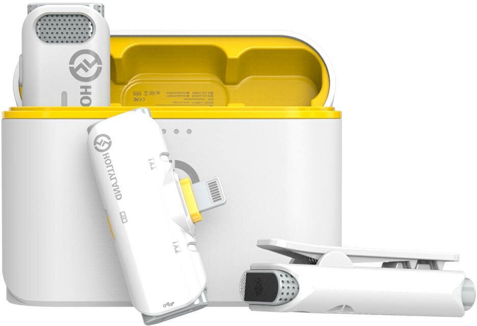 Радиосистема Hollyland Lark C1 DUO mobile для iPhone lightning смартфона белый