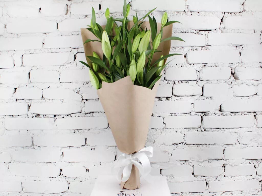 Букет 3 лилии