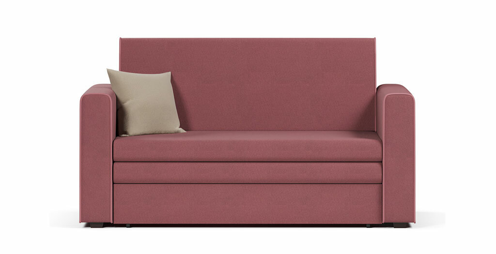 Диван-кровать Санта, механизм Выкатной, 153х82х90 см, диван компактный, с ящиком для белья, с декоративными подушками