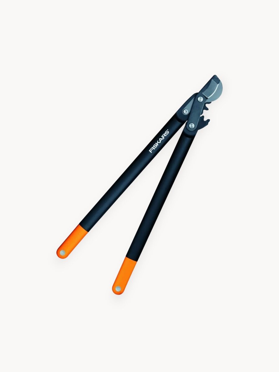 Сучкорез плоскостной L78 FISKARS PowerGear большой для жесткой и молодой древесины (1000584)