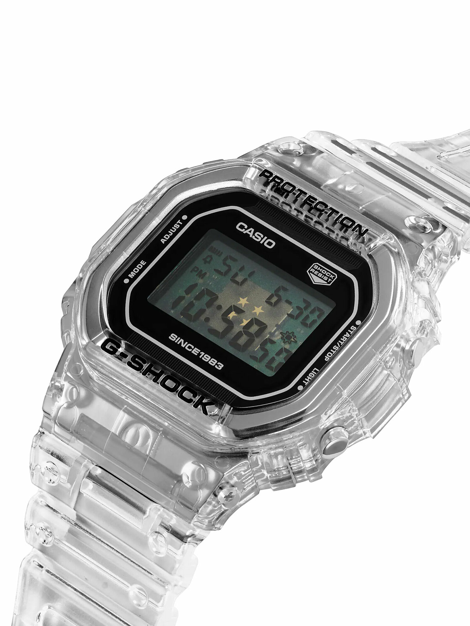 Наручные часы CASIO G-Shock, прозрачный — фото 1