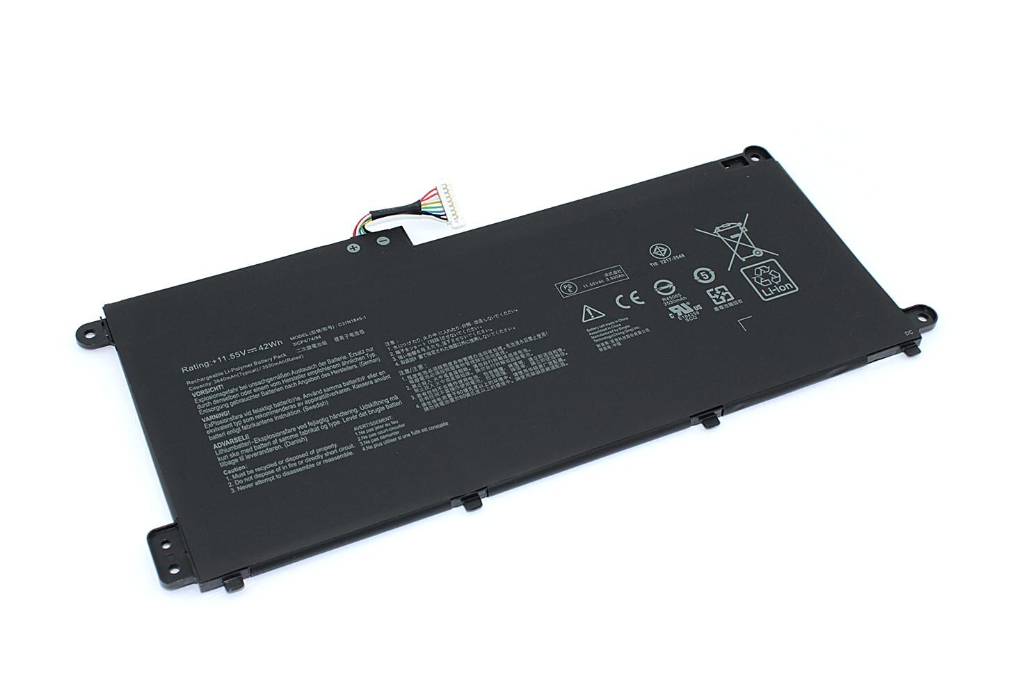 Аккумулятор для ноутбука Asus Chromebook Flip C436FA (C31N1845) 11.55V 42Wh