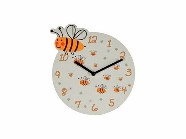 Детские настенные часы В мире малышей: пчёлки, MDF, 28 см, Koopman International Y36400620-2